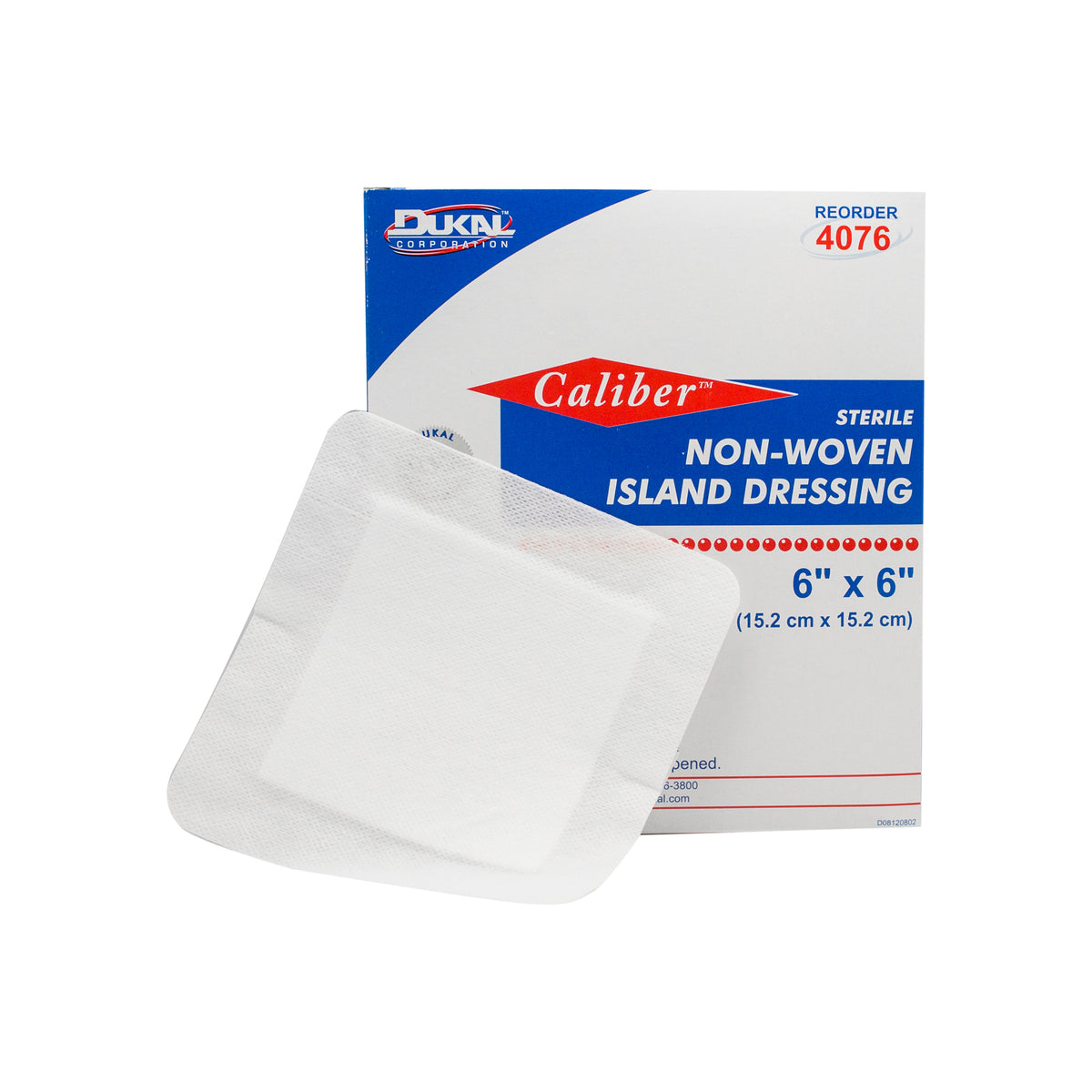 Sterile, Non-Woven Island Dressing 6" x 6" – GoBioMed