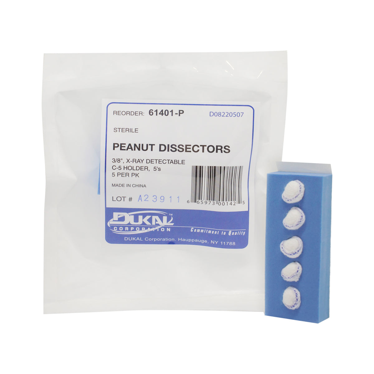 Peanut Sponge, C-5 Holder, St. 5's – GoBioMed
