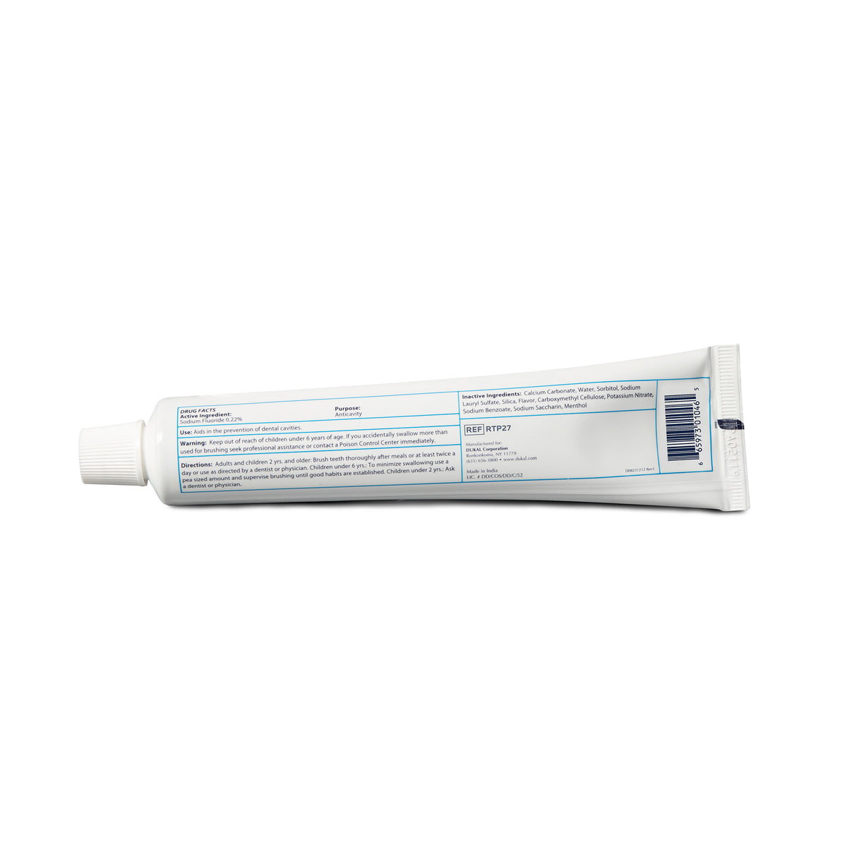 DawnMist® Toothpaste, 2.75 oz. Laminated Tube – GoBioMed