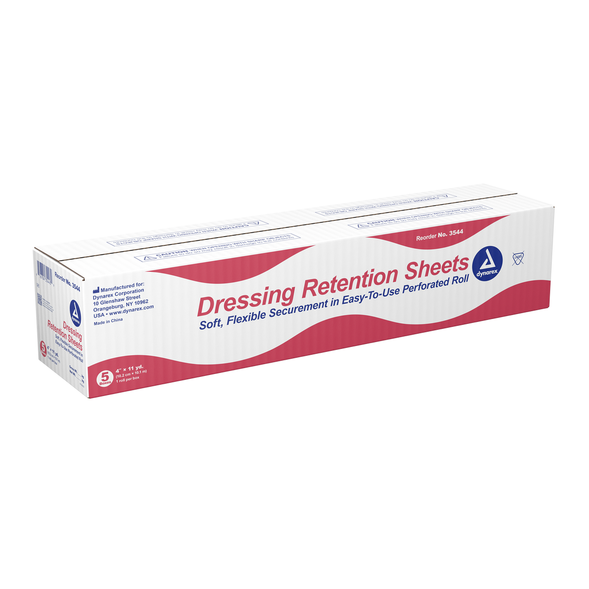 Dynarex - Dressing Retention Sheet, 11 yds, 5/case – GoBioMed